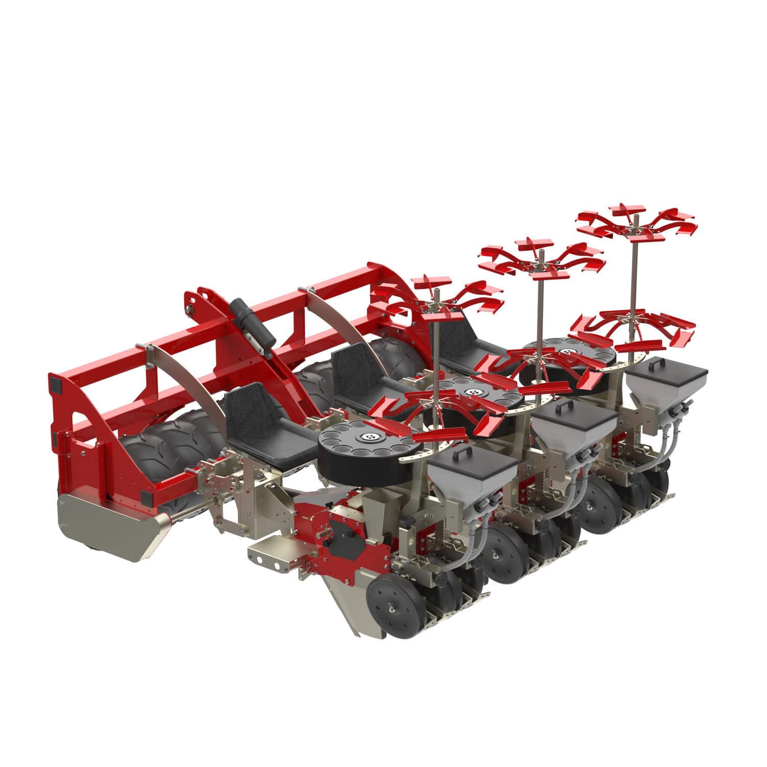 Vegetable transplanter - TB12 RM - SPAPPERI - automatic / 2-row / towed