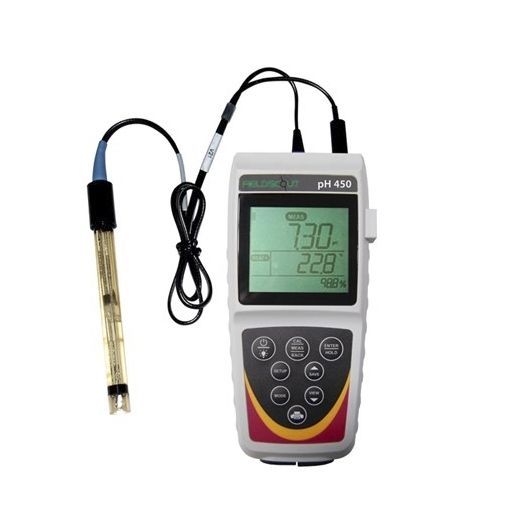 PH meter with data logger - 450 - SPECTRUM Technologies Inc.