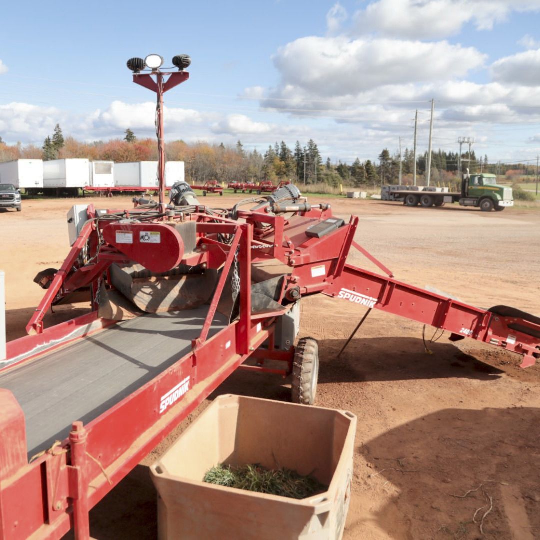 Potato conveyor - 1600 - Spudnik Equipment Company LLC - belt / mobile ...