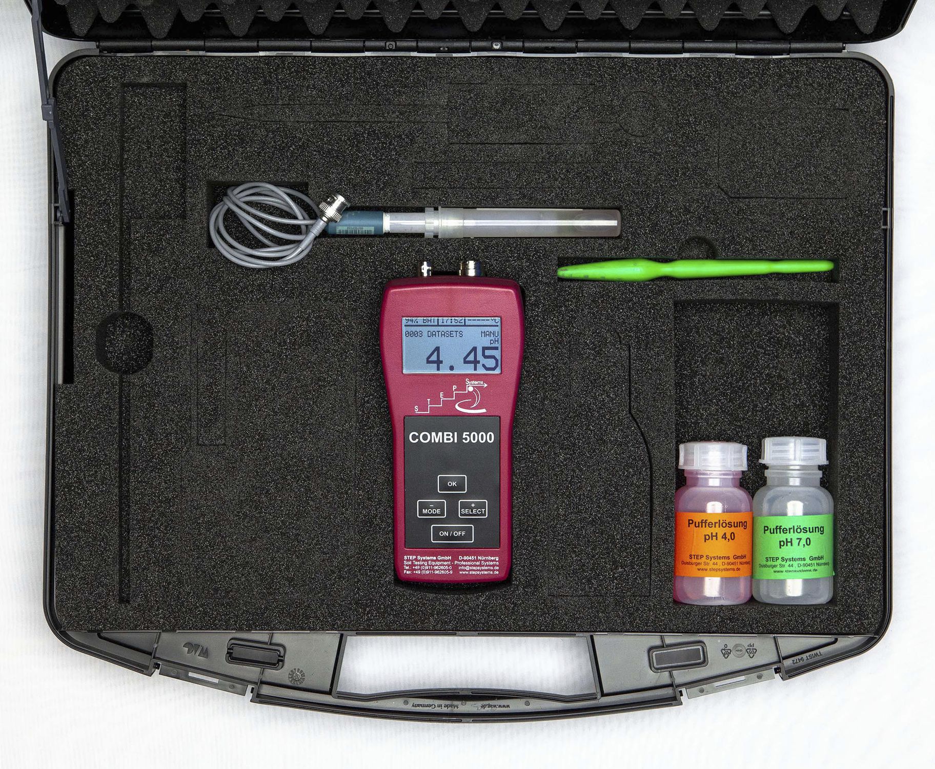 Soil pH meter - 5000 - STEP Systems GmbH - for irrigation water / for ...