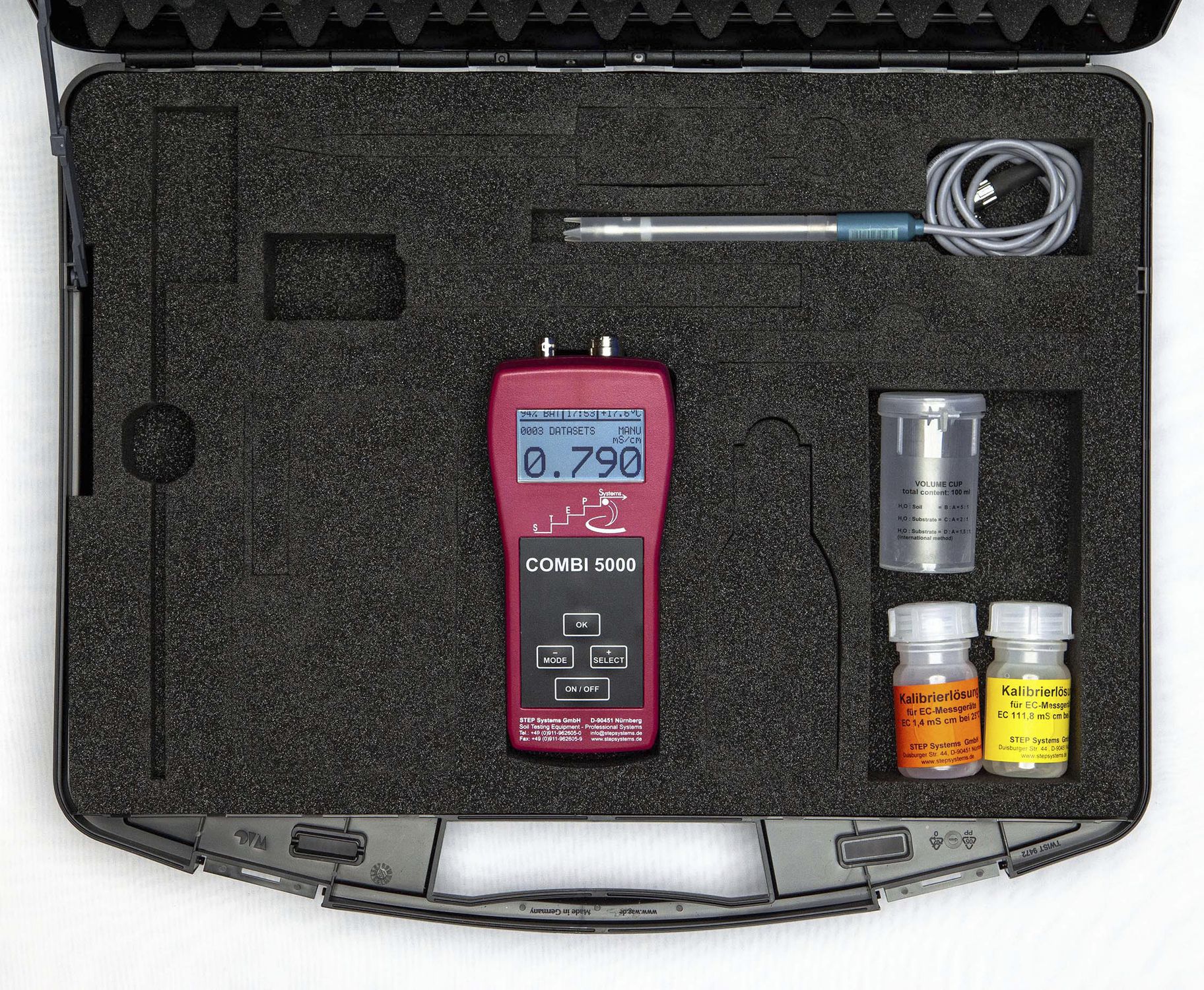 EC analyzer - COMBI 5000 - STEP Systems GmbH - nutrient solution ...