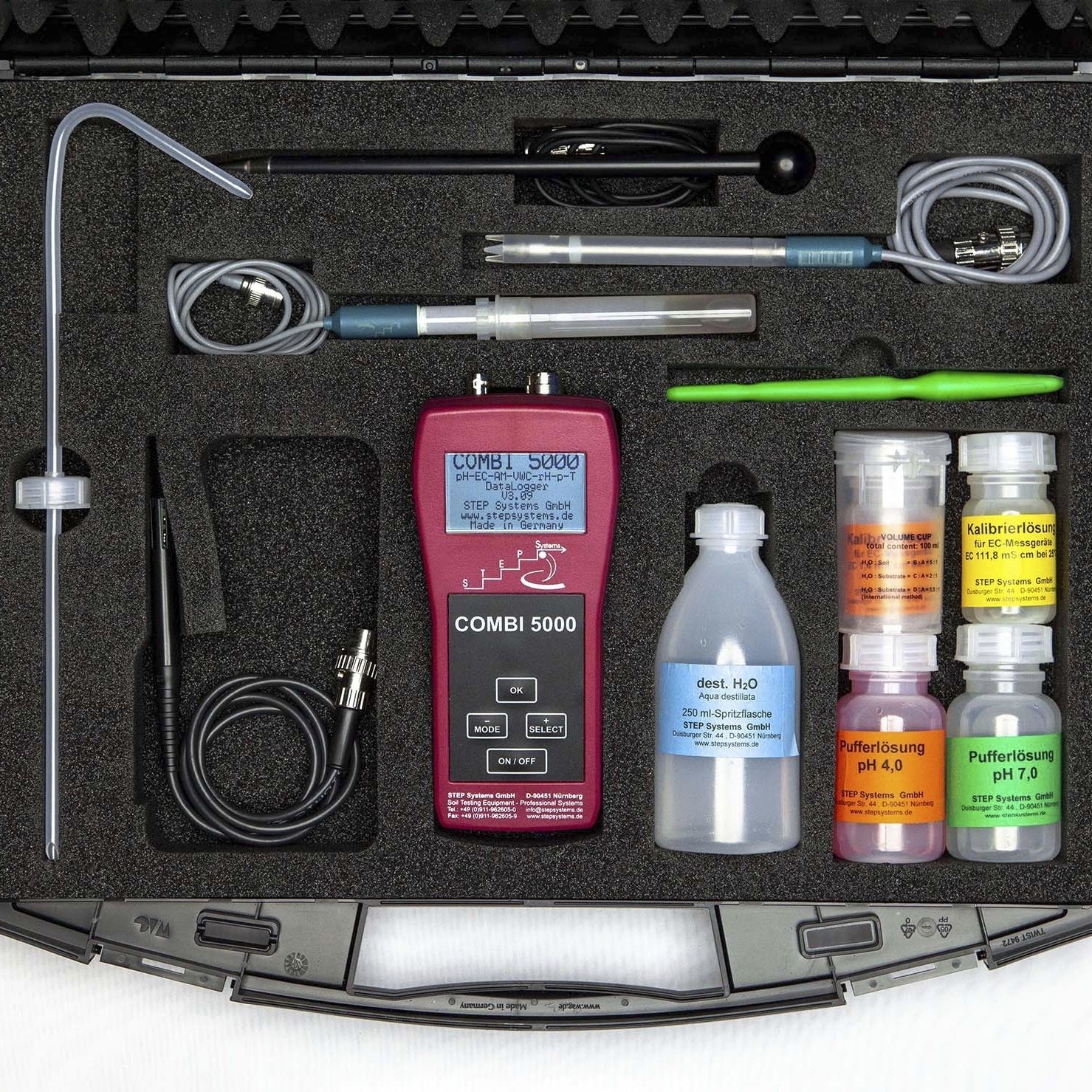 Soil analyzer - COMBI 5000 - STEP Systems GmbH - air / moisture ...