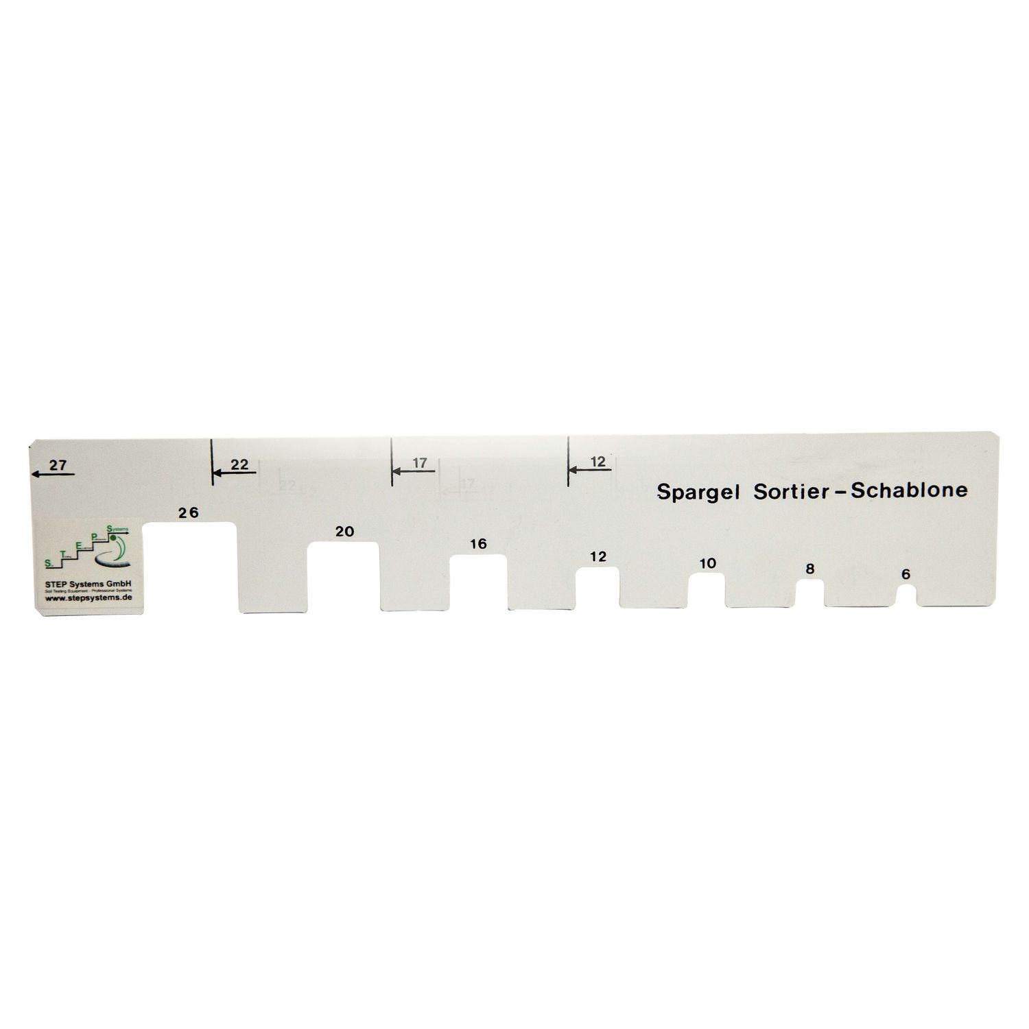 Asparagus sorting gauge - 45019 - STEP Systems GmbH