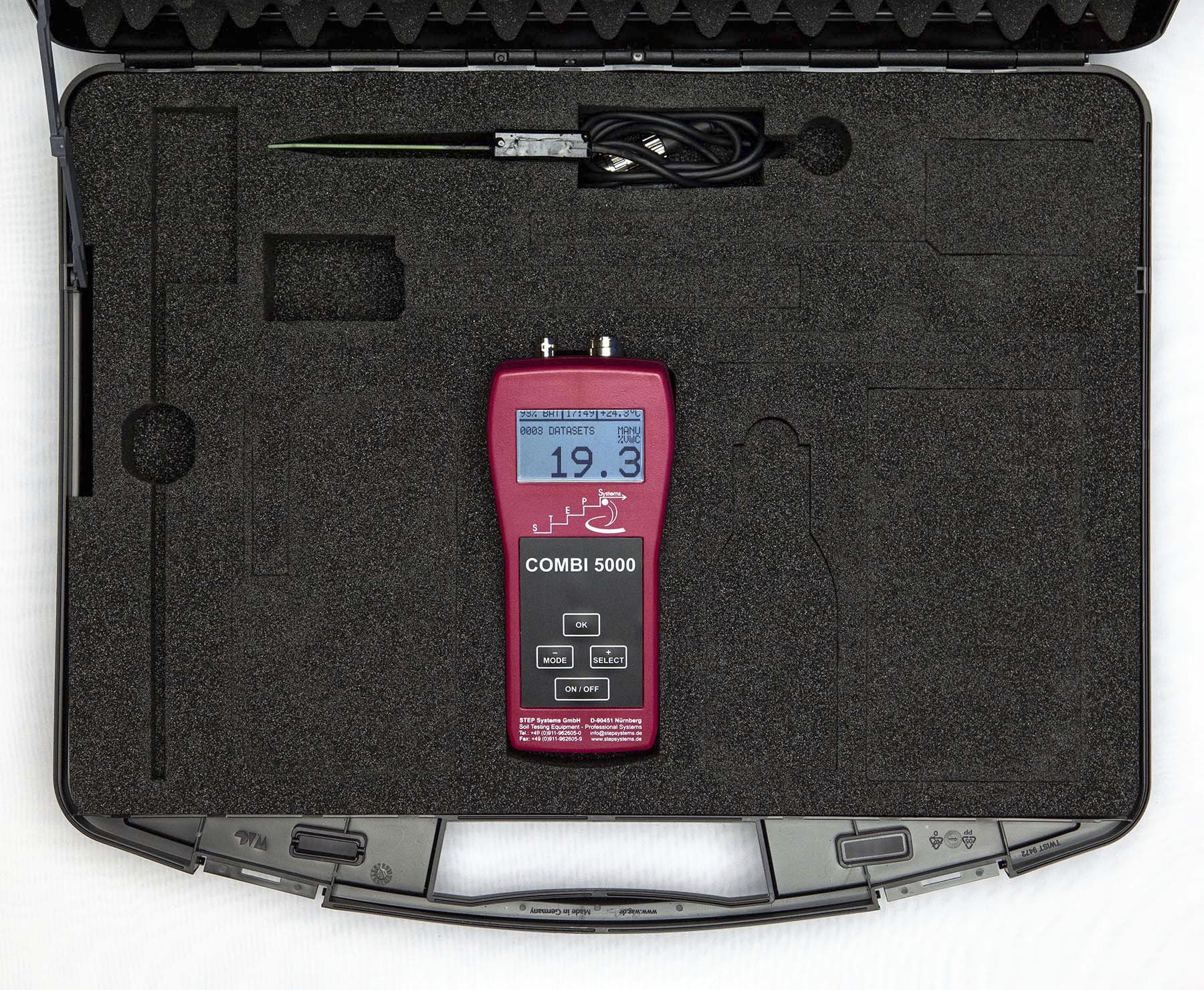 Soil analyzer - MST 5000 - STEP Systems GmbH - fiber / moisture ...