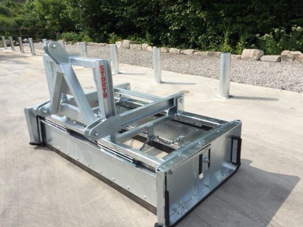 Straight manure scraper - Yard Multi - Storth Ltd. - rubber
