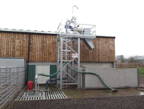 Slurry separator - Gantries - Storth Ltd.
