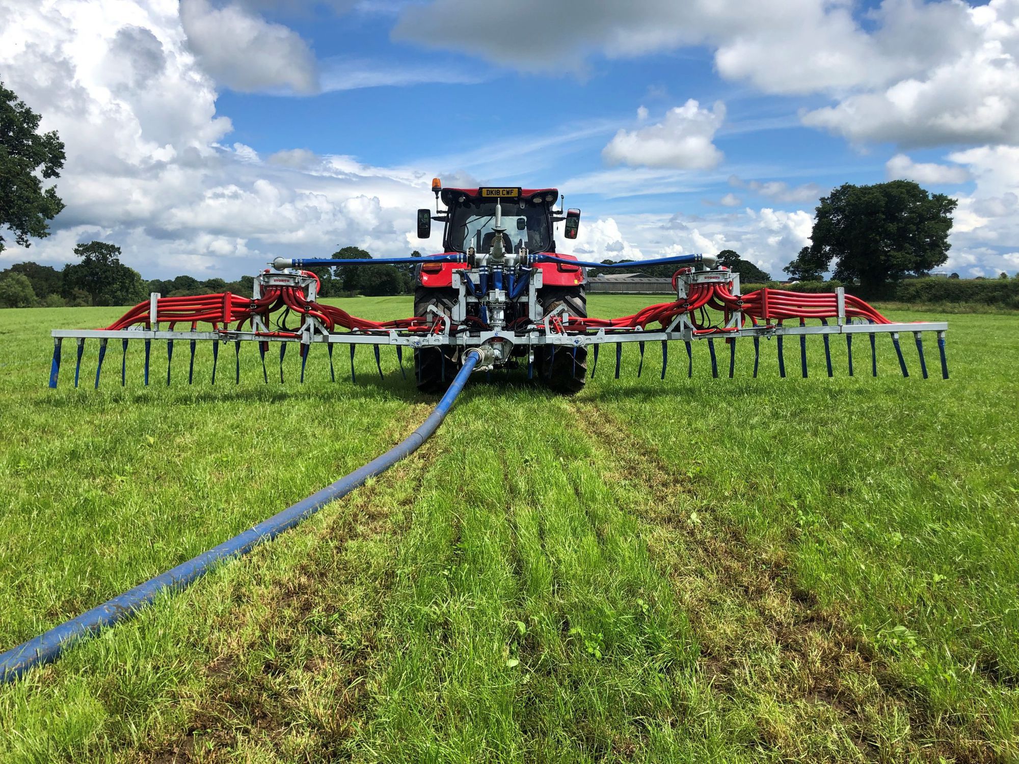 Sludge spreader boom - ContractorPlus series - Storth Ltd. - drip hose ...