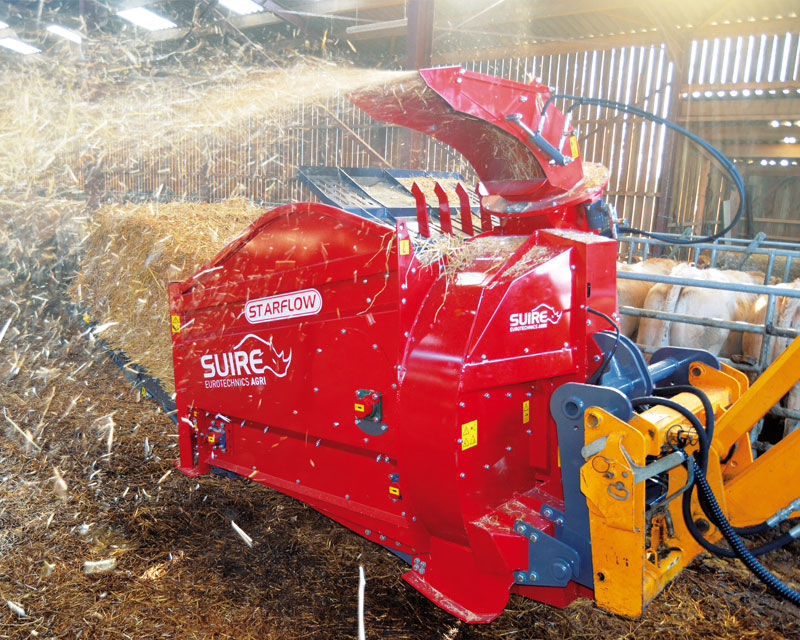 Telescopic arm straw blower - STARFLOW SH-ET - SUIRE EUROTECHNICS AGRI ...