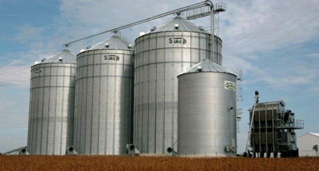 Grain silo - Sukup Mfg Co - steel / round