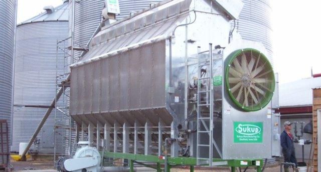 Grain dryer - Sukup Mfg Co - stationary / tower