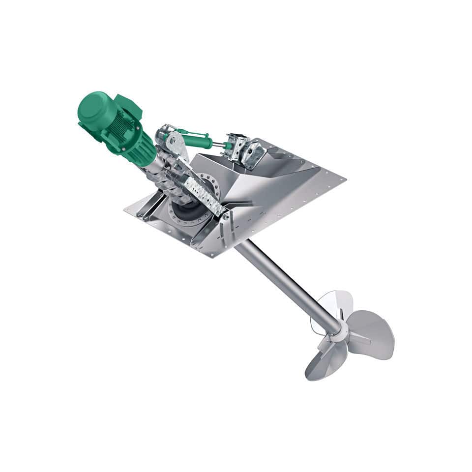 Vertical agitator - GIANTMIX FX TOP - SUMA Rührtechnik - stainless ...