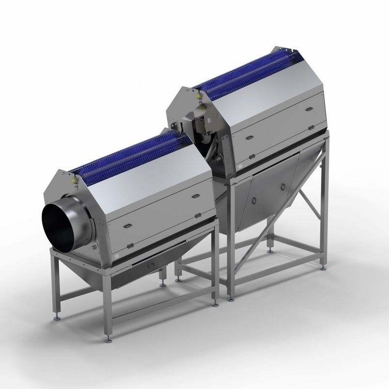 Green beans fruit washer - Sweere Agricultural Equipment - rotary drum