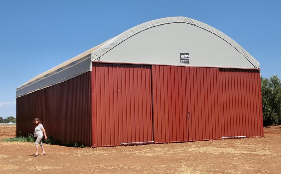 Seeds and grain storage tunnel - GDT METAL - TECNOENGINEERING s.r.l ...