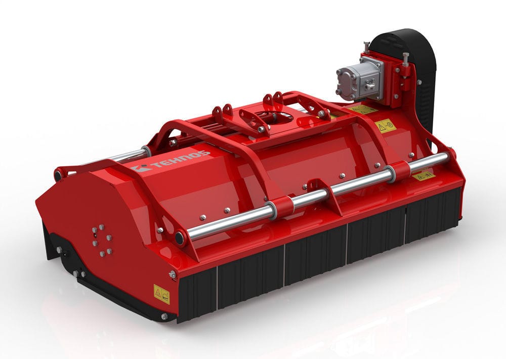 Mounted mulcher - MULH LW series - TEHNOS d.o.o. - offset / flail / PTO ...