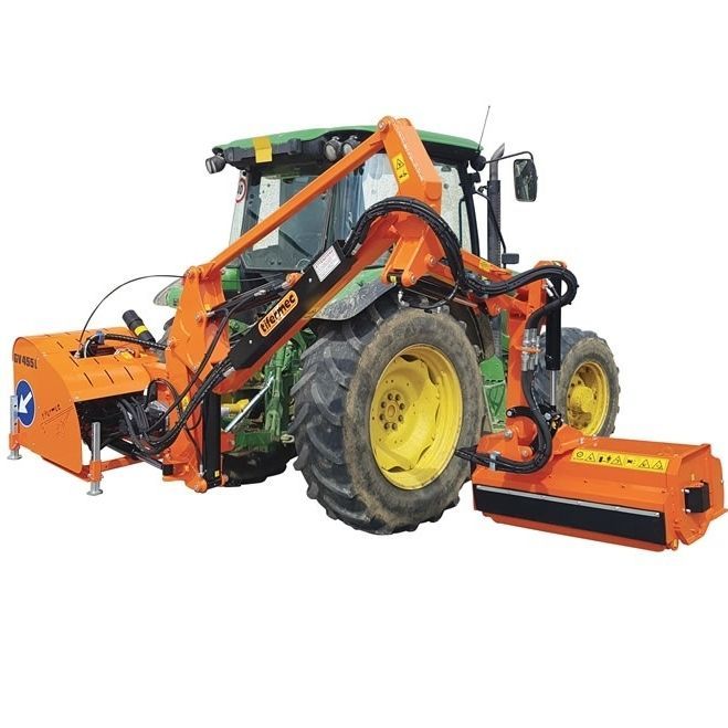 Tractor-mounted boom mower - GV 455 L Vision - Tifermec Srl - rear ...
