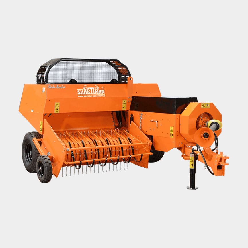 Square baler - SBN – 150 - Tirth Agro Technology Pvt. Ltd. - fixed chamber