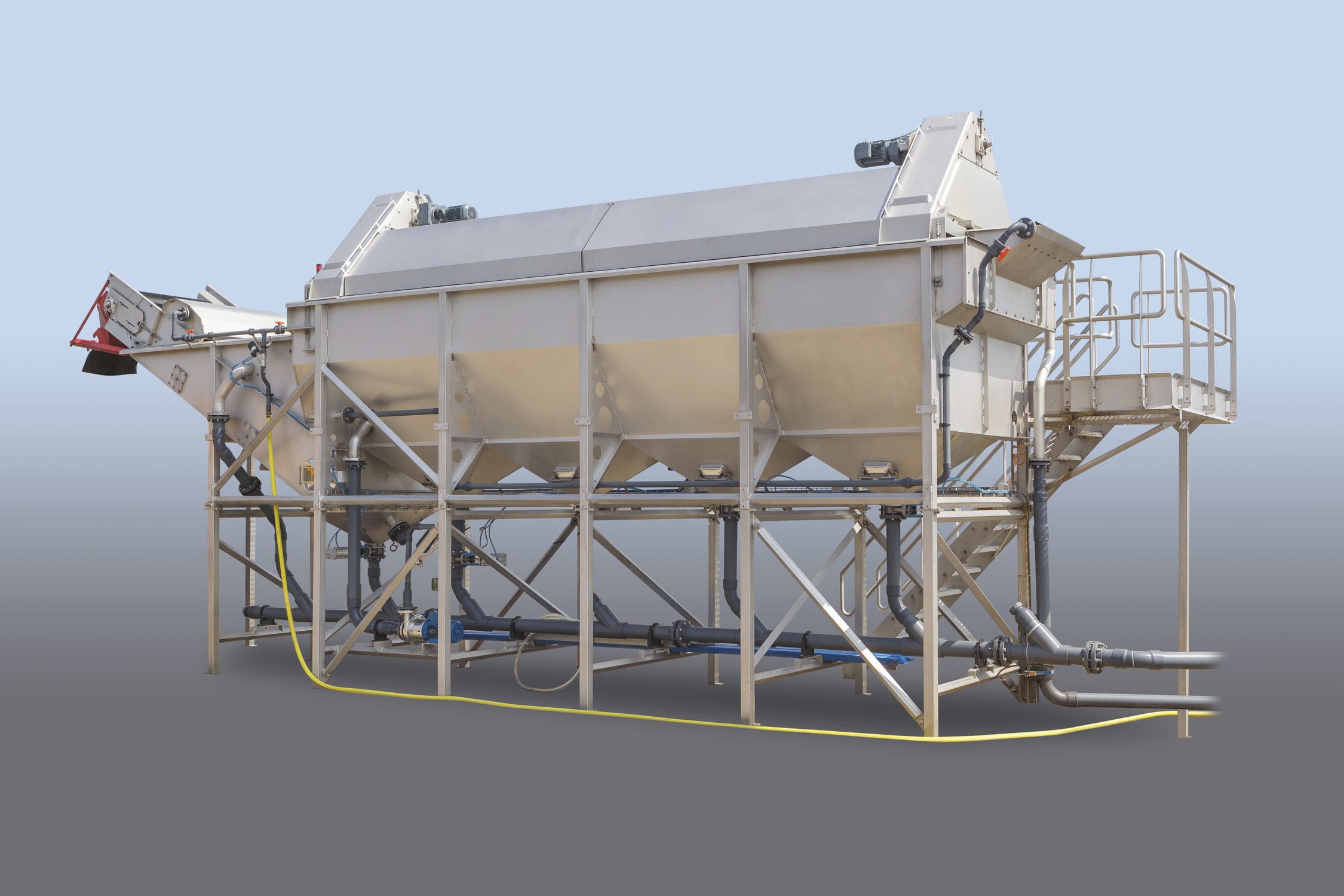 Potato crop cleaning machine - Tolsma-Grisnich - beet / carrot / drum