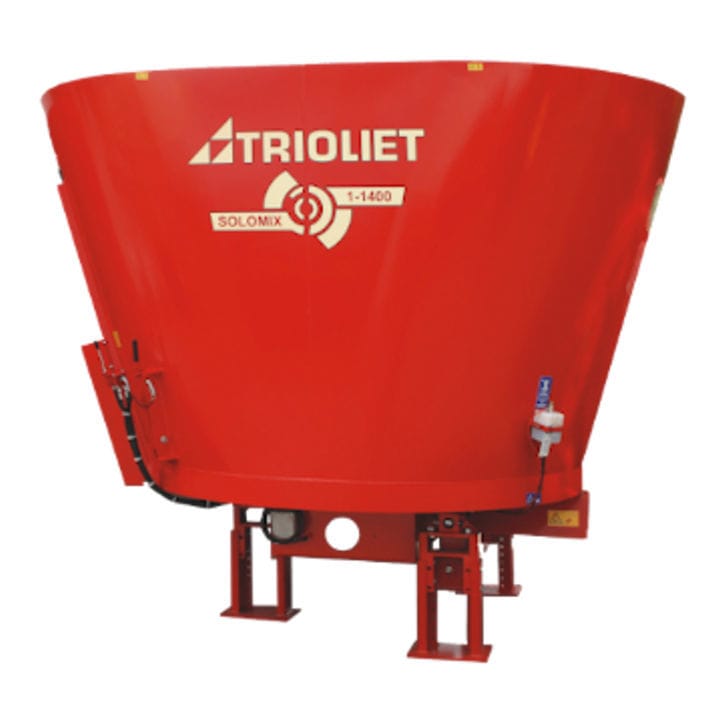 Vertical feed mixer - Solomix 1 STAT - Trioliet B.V. - stationary ...