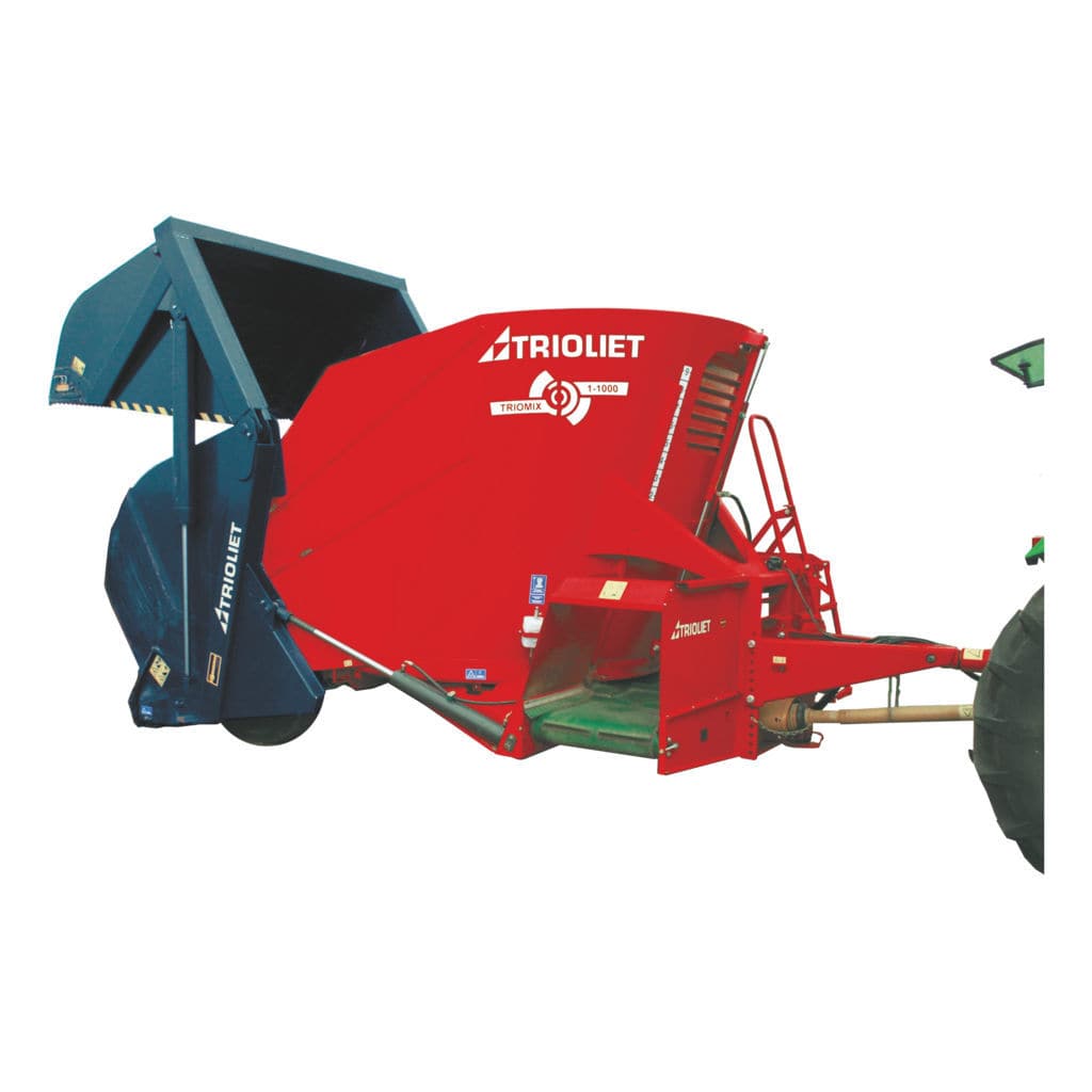 Vertical mixing wagon - Triomix 1, Triomix S - Trioliet B.V. - towed ...