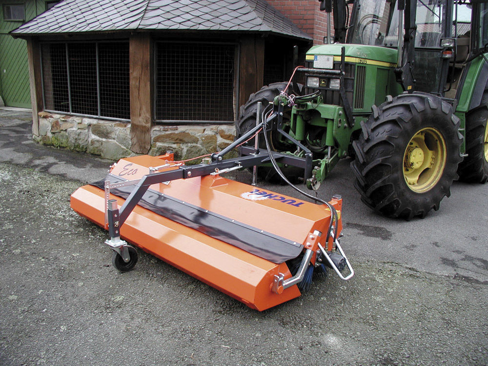 Tractor-mounted sweeper - ECO - Tuchel Maschinenbau - groundcare
