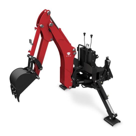 Tractor backhoe - TB60 - TYM-Tractors - hydraulic