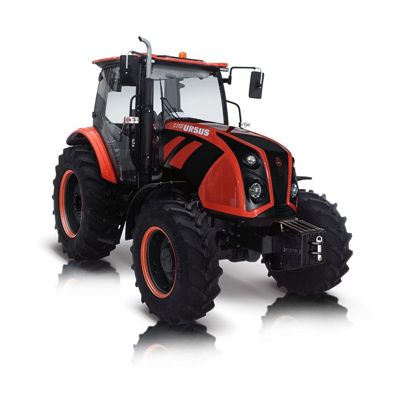 Synchro-shift tractor - C-3105 - URSUS S.A. - wide / with cab / 3-point ...