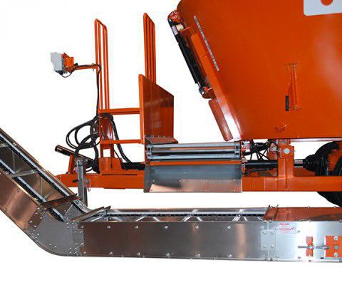 Feed conveyor - 70, 80 series - Valmetal - chain