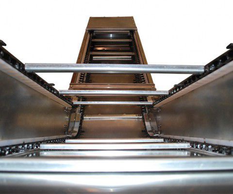 Feed conveyor - 70, 80 series - Valmetal - chain