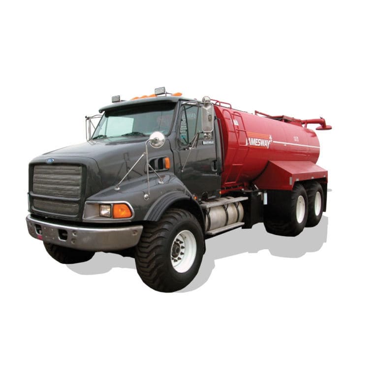 Truck-mounted manure spreader - Valmetal - nozzle / tandem / 3-axle