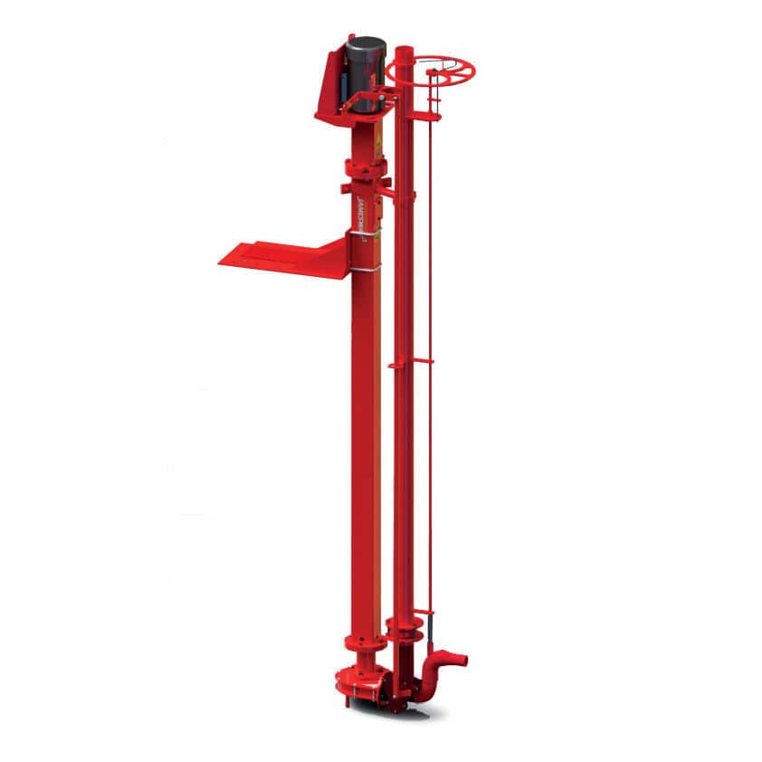 Electric pump - Valmetal - manure / impeller / with agitator