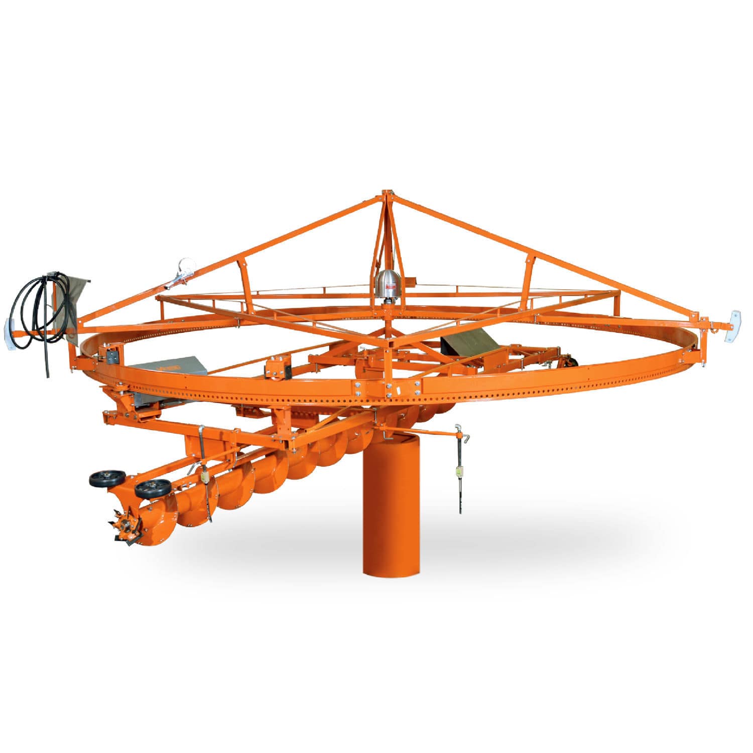 Silo unloader - V2000 - Valmetal - with wheels