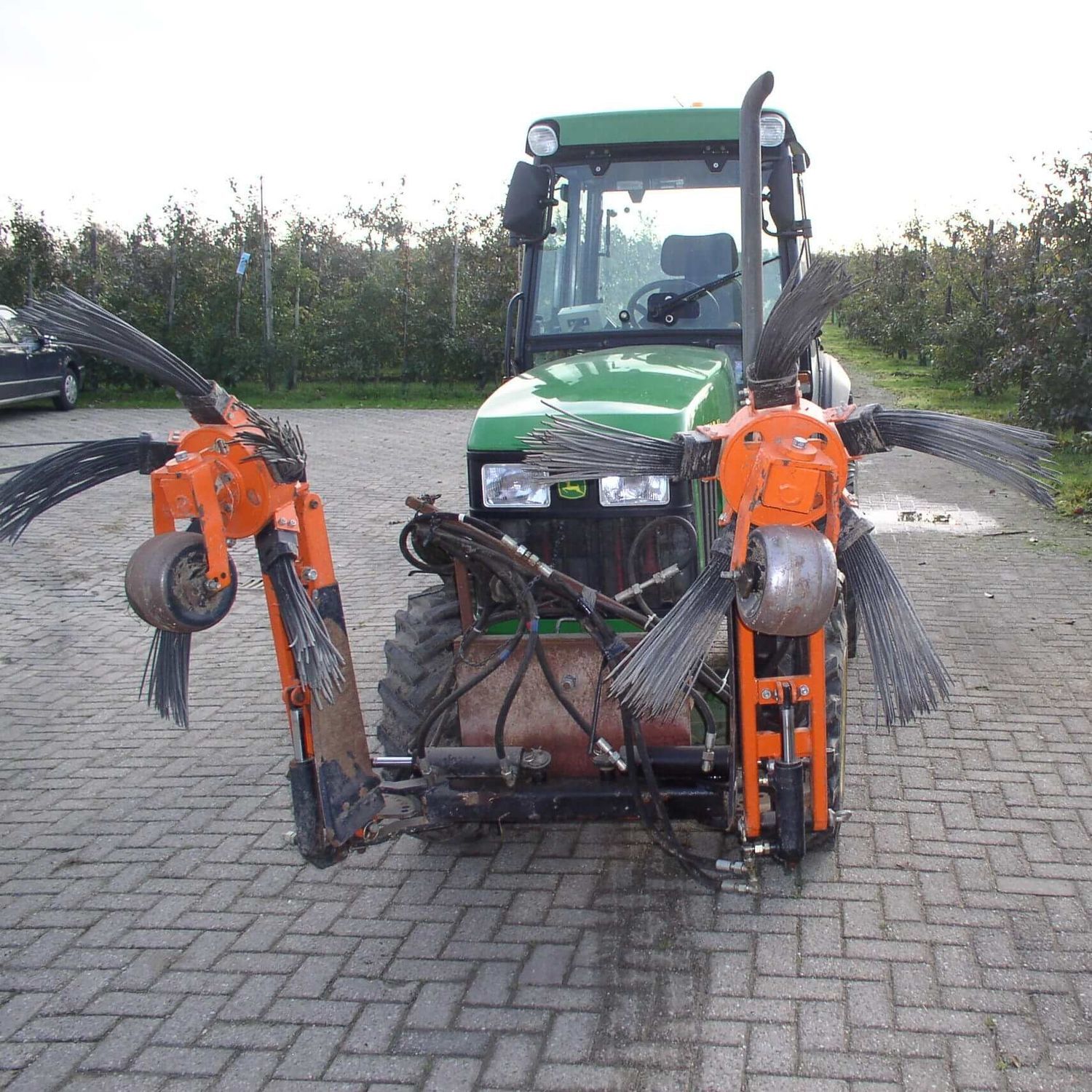 Mounted sweeper - SPD Series - PERFECT - VAN WAMEL - tree pruning ...