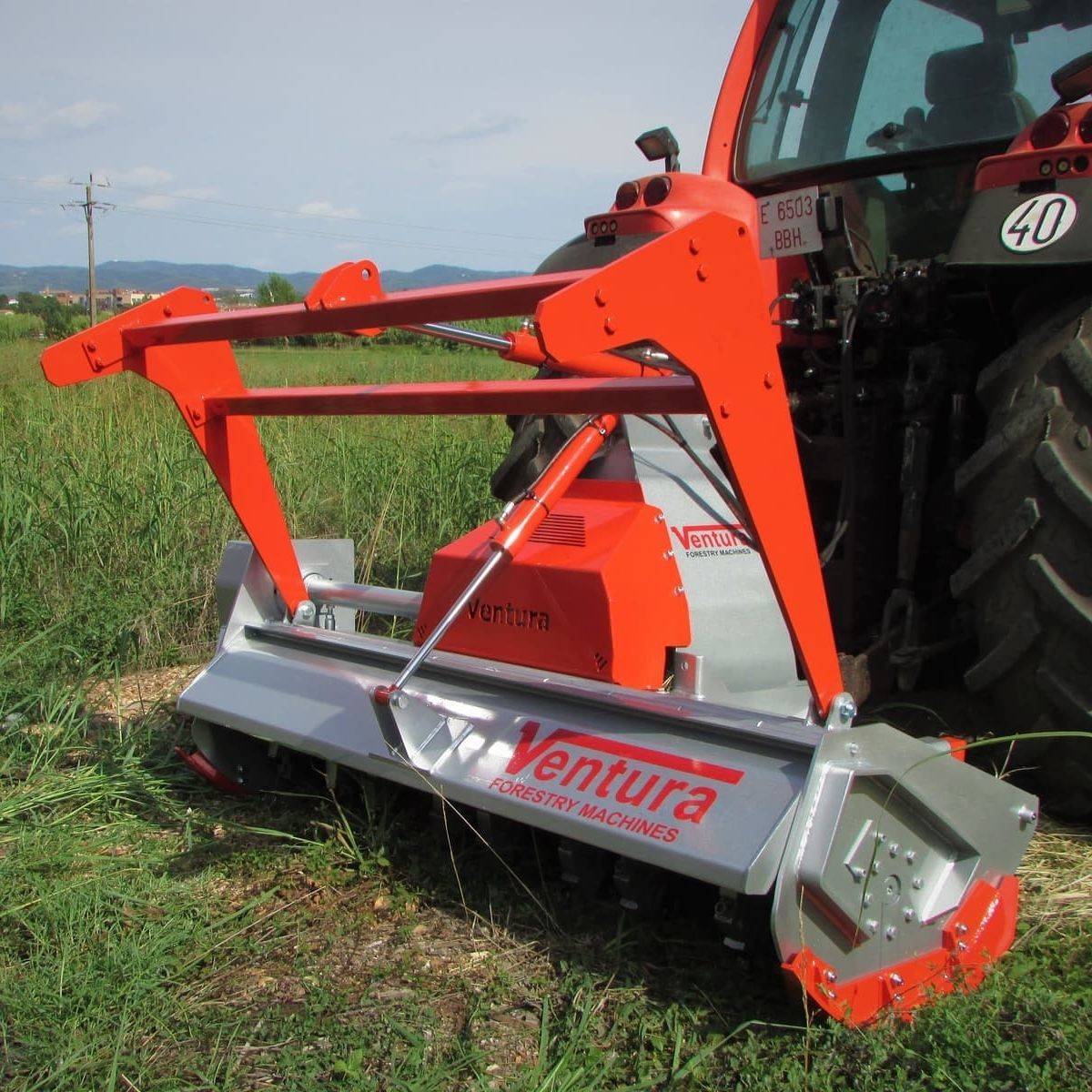 Mounted mulcher - TFVJ INDO series - VENTURA Maquinas Forestales S.L ...