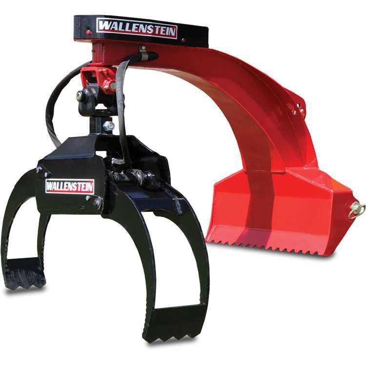 Agricultural log grapple - LX5100 - Wallenstein Europe - for tractors