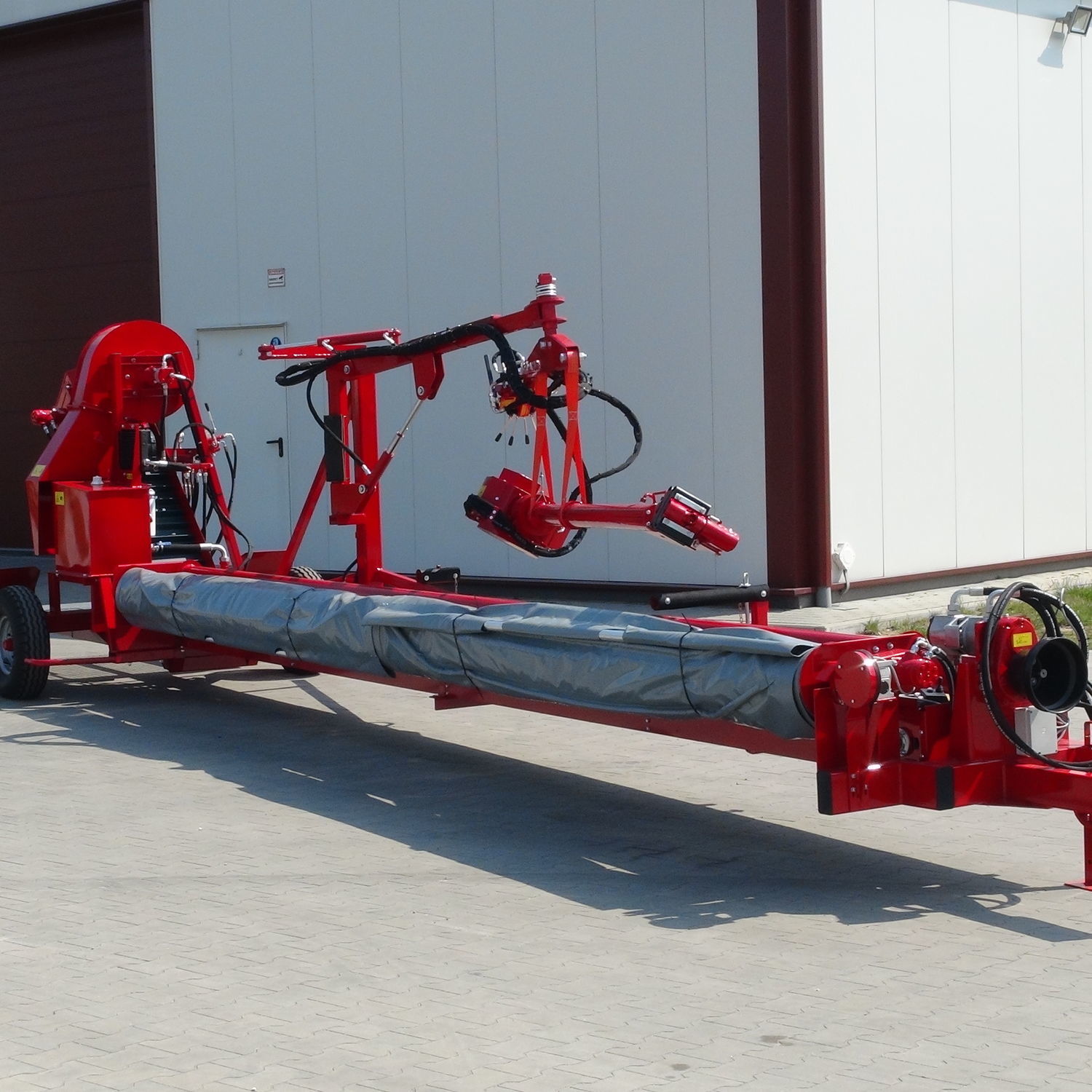 Fruit tree shaker - MAJA CLASSIC 4,0 - Weremczuk FMR Sp. z o.o. - towed ...