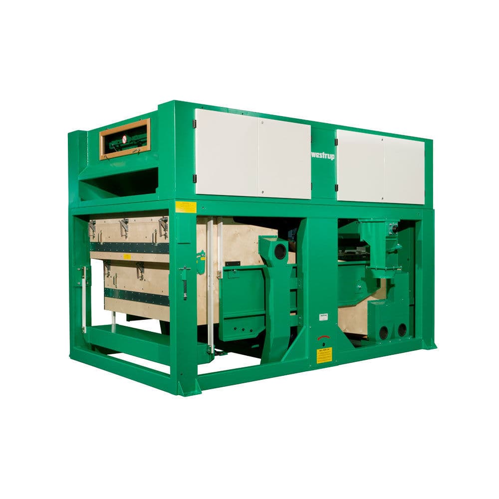 Grain pre-cleaner - UP 3-12 T/H - Westrup - vibrating mesh