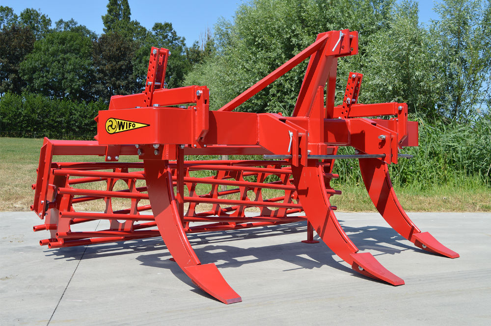 3-shank subsoiler - WU Series - WIFO-ANEMA B.V. - 2-shank / 3-point hitch