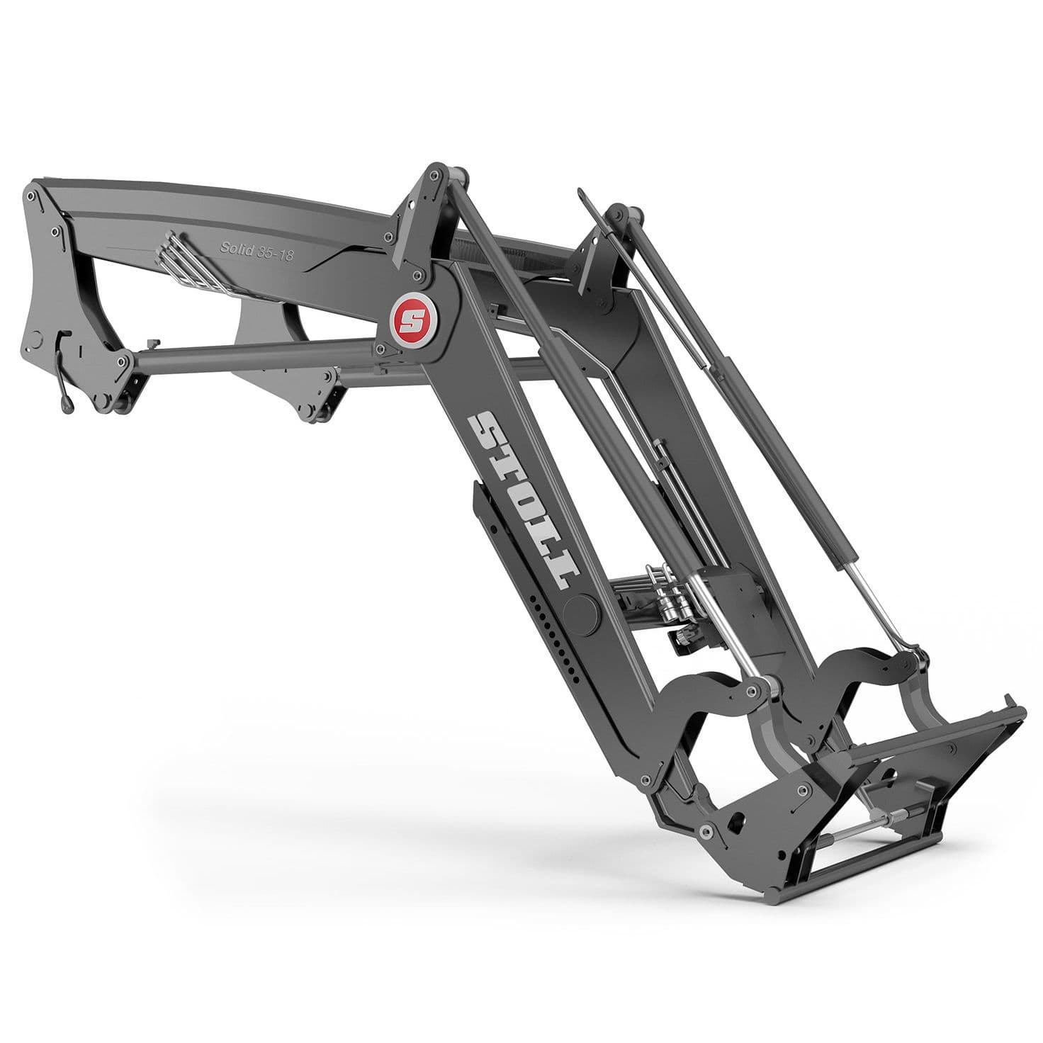 Compact tractor front loader - Solid - Wilhelm STOLL Maschinenfabrik ...