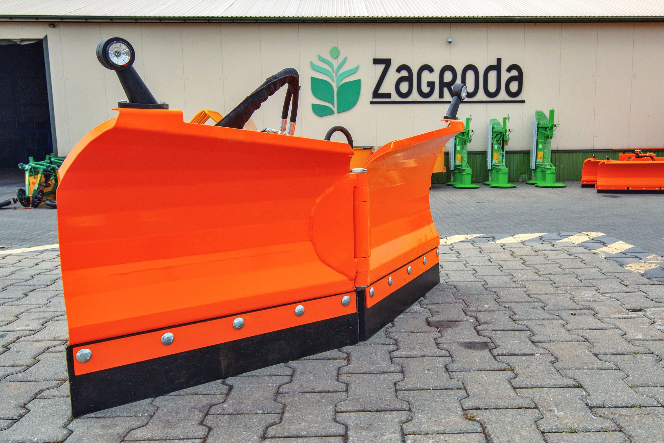 Straight snow plough - 5108 - ZAGRODA INTERNATIONAL Sp. z o.o. - with ...