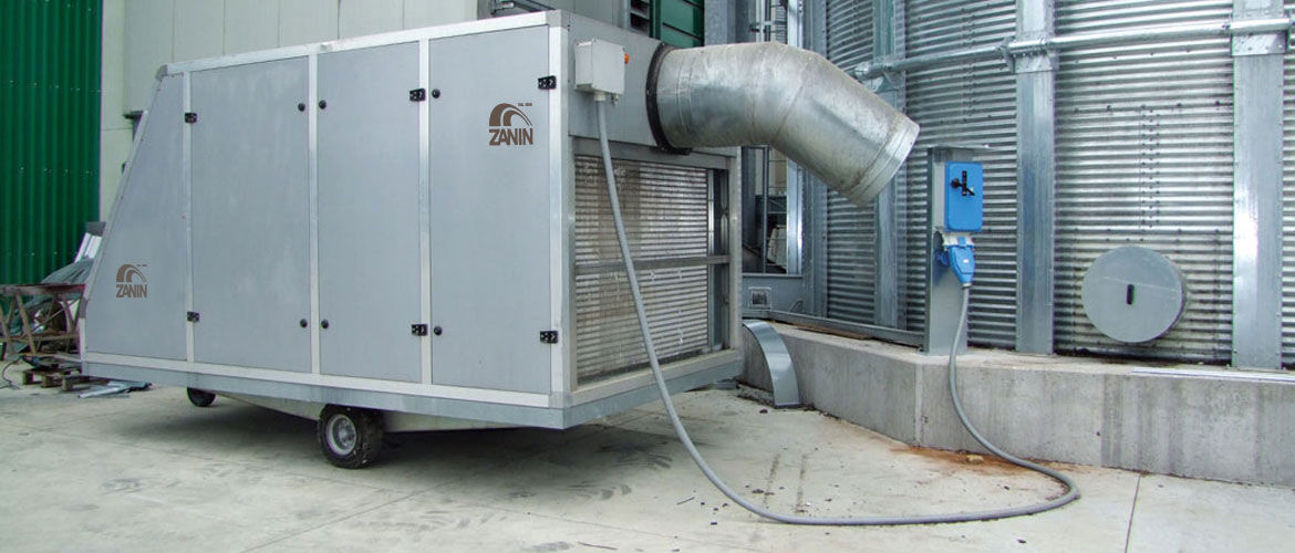 Grain cooler - CHILLER - ZANIN F.lli srl - evaporative / storage