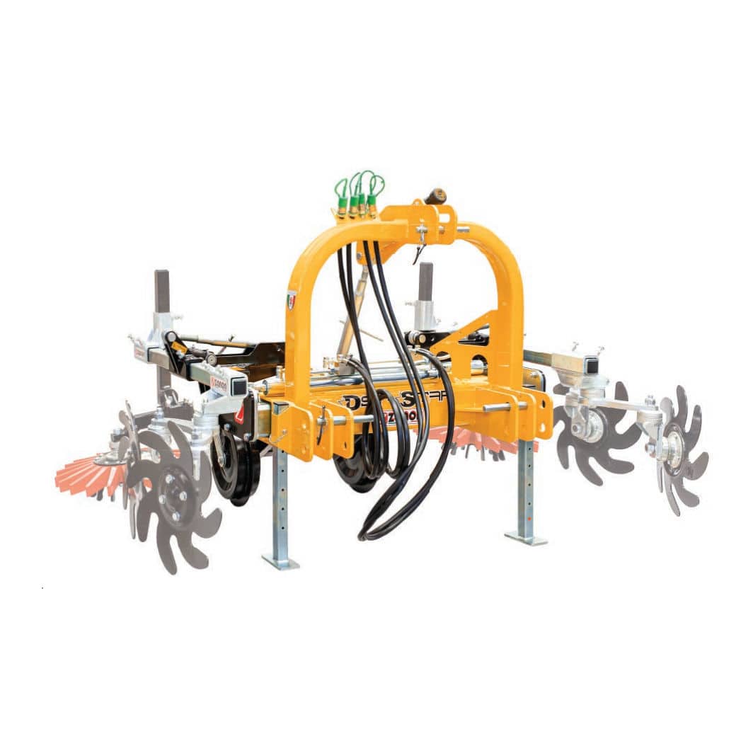 Mechanical weeder - DST-STAR - ZANON Srl - mounted / vineyard / inter-row