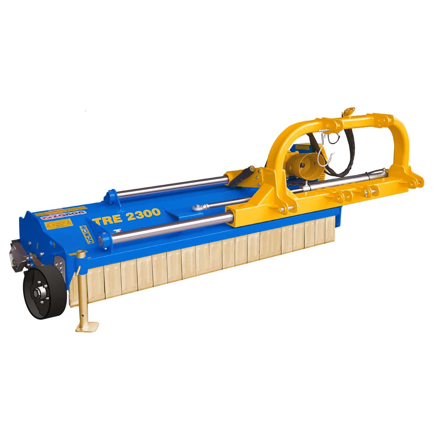 Mounted mulcher - TRE-PRO series - ZANON Srl - hammer / blade / vineyard