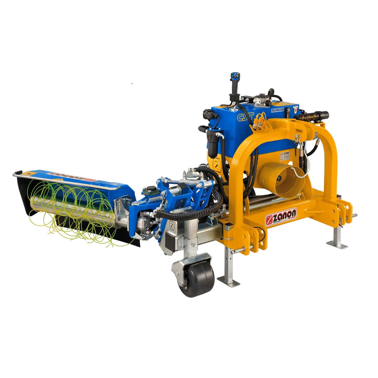 Mechanical weeder - CST+DMI singola - ZANON Srl - mounted / vineyard ...