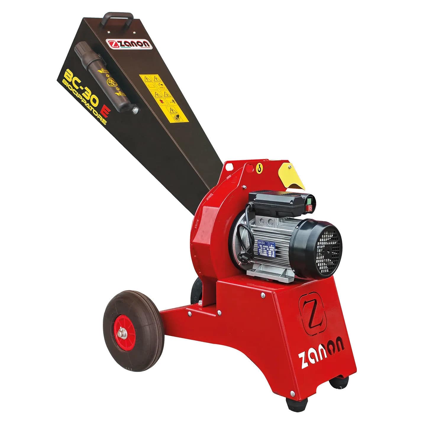 Wheeled bio shredder - BC 30-E - ZANON Srl - electric