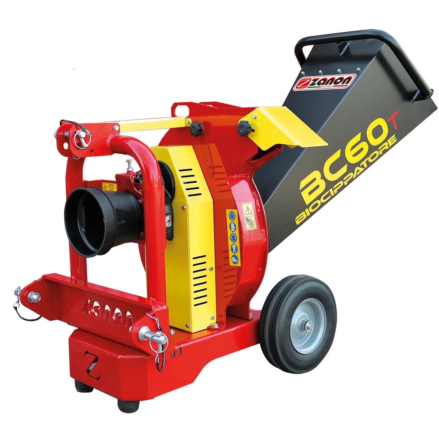 Mounted bio shredder - BC 60-T - ZANON Srl - wheeled / PTO-driven