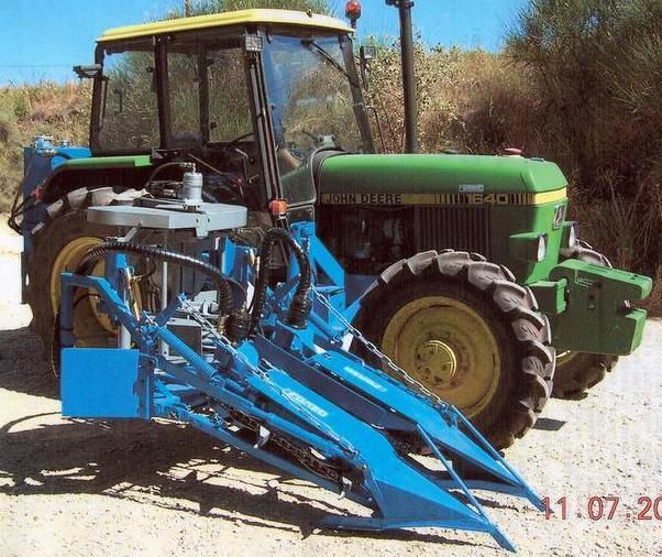 Herb harvester machine - HLR - Ponzo - tractor-mounted / 1-row