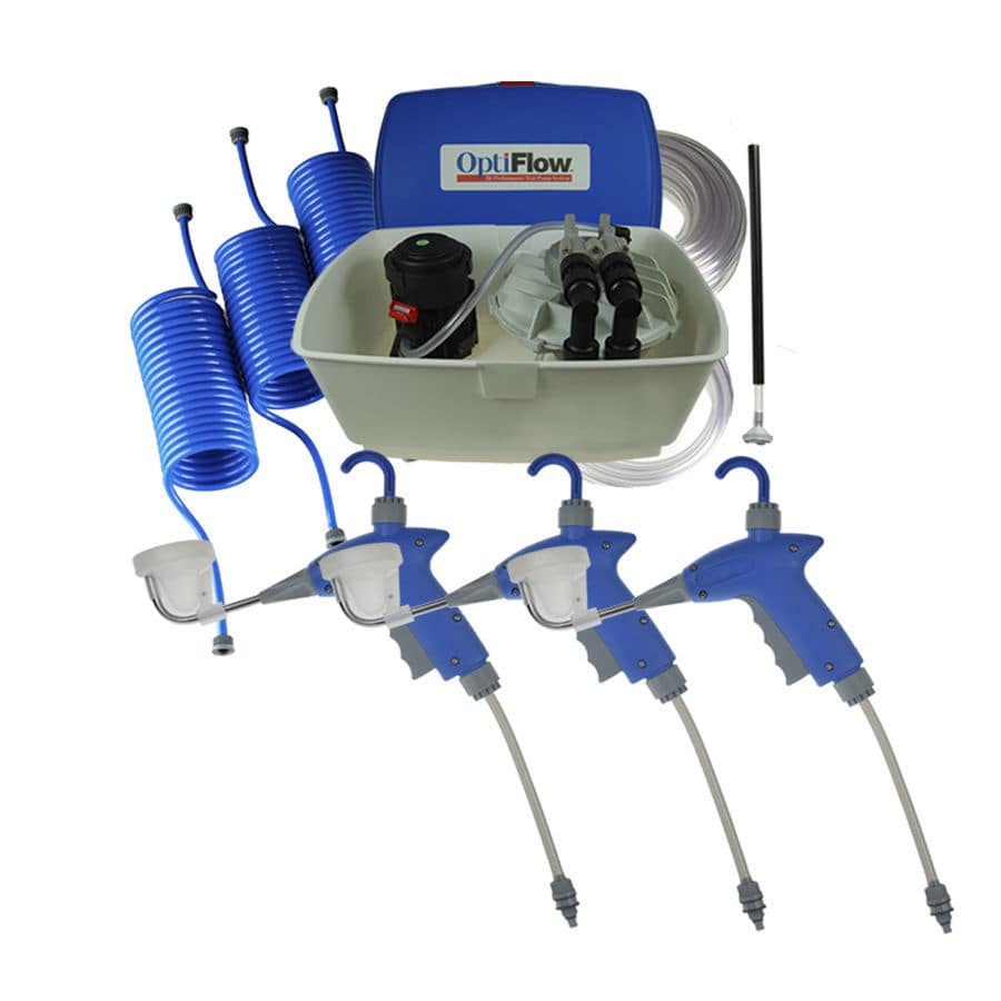 Automatic teat sprayer - AOFL/6000-V-BL - Ambic Equipment Ltd.