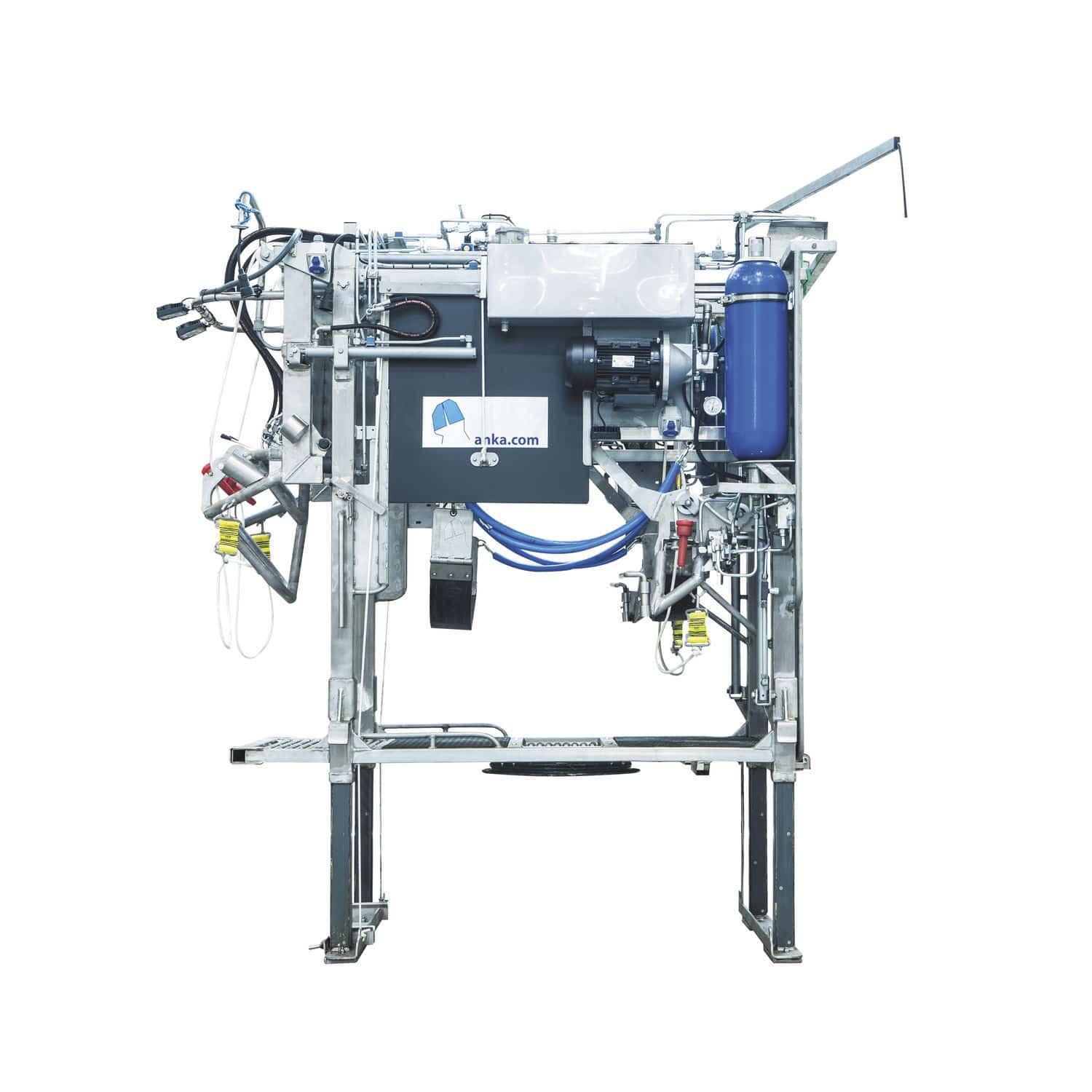 Cattle squeeze chute - PRO ACCUMULATOR - Anka Hoof Care - hydraulic ...