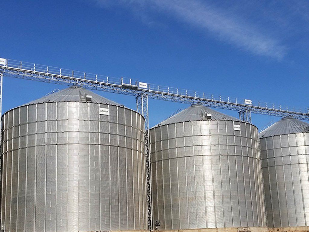 Silo catwalk - ALTINBILEK GRAIN HANDLING AND STORAGE SYSTEMS