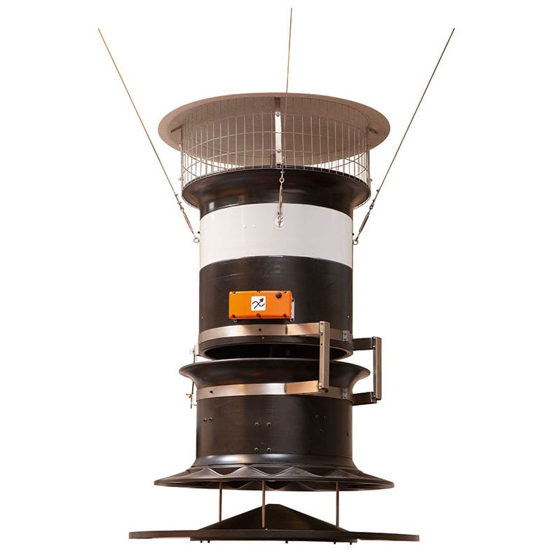 Exhaust air chimney with intake - Fumus - Big Dutchman